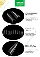 China Plastic Fake Half Tips Nails For Professional Beauty Salon for sale