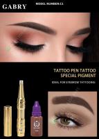 China Permanent Makeup Tattoo Gun Machine Kit Electric Microblading For Eyebrow for sale