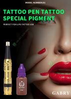 China Aluminum Permanent Makeup Machine 10V Wireless Tattoo Pen for sale