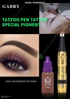 China Aluminum Permanent Makeup Machine 10V Wireless Tattoo Pen for sale
