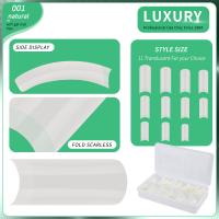 China Customizable Long Last Square False Nails For Nail Art Salon With OEM Service for sale