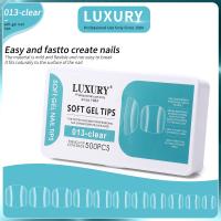 China Soft Gel Toenail Tips Set Full Coverage Square Shape False Toe Nails 11 Sizes For Diy & Salon Manicures for sale