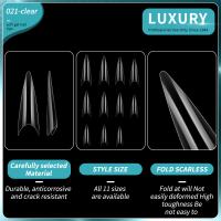 China New Style Stiletto Half Cover False Nails Artificial Nail Tips For Nail Art Design for sale