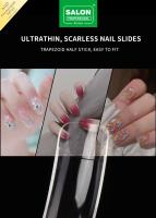 China Custom Logo Nail Quick Building Extension Tool Full Cover Long Clear False Nail Tips Artificial Fingernails for sale