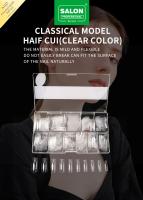 China Custom Logo Nail Quick Building Extension Tool Full Cover Long Clear False Nail Tips Artificial Fingernails for sale