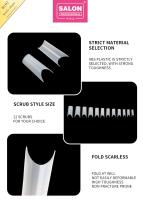 China Professional ABS Full Cover Gel Artificial Nail Long Square Press On Nails For Perfect Nails Extensions for sale