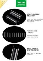 China Professional Long Square Full Cover False Nail Tips For Salon Level Nail Art Enhancement for sale