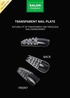 China 500PCS Ladder Shape Nail Tips Set Embossed Glass False Nails With Storage Box Acrylic Nail Art Kit For Salon for sale