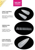 China Long Stiletto Nail Tips Full Cover Fake Nail Tips with Box Natural Matte False Nails for sale
