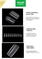 China Full Matte Clear Acrylic Fake Nail Medium Square Press On Nails For Nail Extension Manicure Tools for sale
