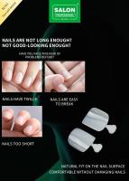 China Natural Color False Toenails Set Full Cover Acrylic Toes Nail For Salon-Finish Nail Art for sale