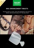 China Artificial Acrylic False Nail Full Cover Natural Color Fake Toenail Foot Toe Nail Tips for sale
