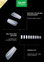 China 500pcs/Box ABS Salon Professional False Nails For DIY Nail Art for sale