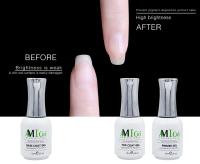 China Amigo Gel Nail Polish Set UV LED Soak Off Base Glossy Matte Top Coat Gel Nail Art 18ml for sale