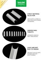 China Professional False Nails Tips Natural Natural Color Half Cover Artificial Finger Nails French Nail Tips for sale