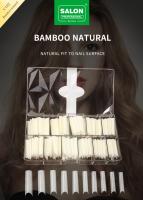 China Professional False Nails Tips Natural Natural Color Half Cover Artificial Finger Nails French Nail Tips for sale