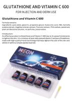 China skin Vitamin C Whitening Serum NEON Mesotherapy Glutathione for sale