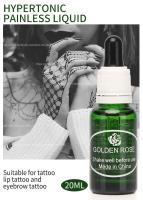 China Golden Rose Tattoo Anesthetic Numbing Liquid Eyebrow Tattoo Numbing Cream for sale