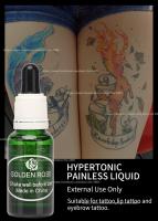 China Golden Rose Tattoo Anesthetic Numbing Liquid Eyebrow Tattoo Numbing Cream for sale