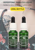 China Golden Rose Tattoo Anesthetic Numbing Liquid Eyebrow Tattoo Numbing Cream for sale