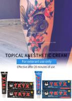 China Black 55% TKTX Tattoo Numbing Cream PMU Eyebrow Lip Body Tattoo Aftercare Ointment for sale