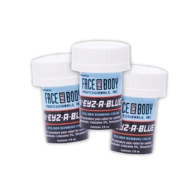 China Face Body Sustain Topical Anaesthetic Gel Super Trio EYZ A Blue Numbing FDA for sale