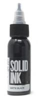 China Matte Black Solid Ink Tattoo Ink Faster Coloring 30ML 60ML For Permanent makeup for sale