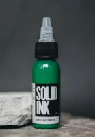 China Green Micro Solid Ink Tattoo Ink Pigment 30ML 60ML 120ML 260ML for sale