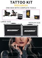 China Tattoo Kit MOUSRISH One Box With Complete Tools Medium Size And Large Size for sale