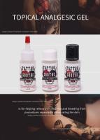 China White Transparent Tattoo Numbing Gel 10g OEM Logo For Permanent Makeup for sale