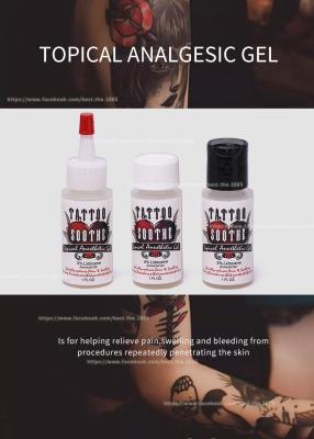 China White Transparent Tattoo Numbing Gel 10g OEM Logo For Permanent Makeup for sale
