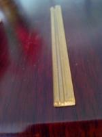 China Brass Copper Metal Frame Profile 5mm to 180mm for Window Door Construction for sale