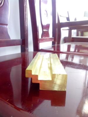 China Brass Alloy Door Window Extrusion Profile 5mm to 180mm Custom for sale