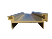 China Brass Sliding Door Hardware 5mm to 180mm Extrusion Profile for Windows and Doors for sale