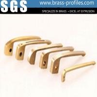 China Custom Brass Copper Alloy Extrusion Profiles 5mm to 180mm for Pen Clips and Decorative Hardware for sale