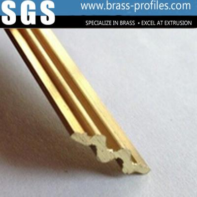 China Antislip Brass Stair Nosing for Decking 5mm to 190mm Brass Stair Strip for sale