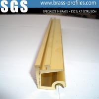 China Brass Extrusion Profiles for Building Decoration 5mm to 180mm Custom Shapes for sale
