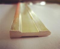 China Custom Golden Extruded Pen Clips Profiles Brass Copper 5mm to 180mm for sale