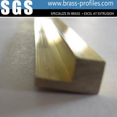 China Factory Prices Extruded Yellow Copper Door / Windows Profiles for sale