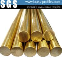 China Brass Round Rod 5mm to 180mm High Quality Durable Corrosion Resistant for sale