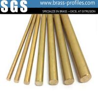 China C3800 Brass Rods Strips Extruded Brass Profiles 5mm to 190mm Custom Shapes for sale