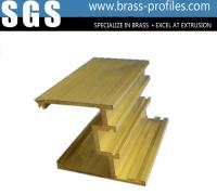 China Brass C38500 HPb58 Extrusion Section 5mm to 180mm for Windows and Building Construction for sale