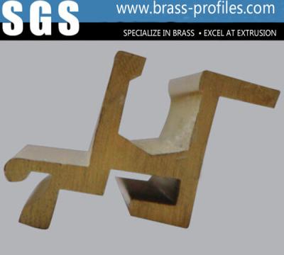 China Custom Brass Extrusion Profiles 5mm to 180mm for Decorative Building and Door Window Use for sale