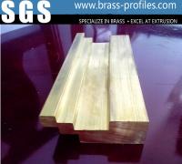 China Brass Copper Alloy Extrusion Profiles for Doors Windows 5mm to 180mm Custom for sale