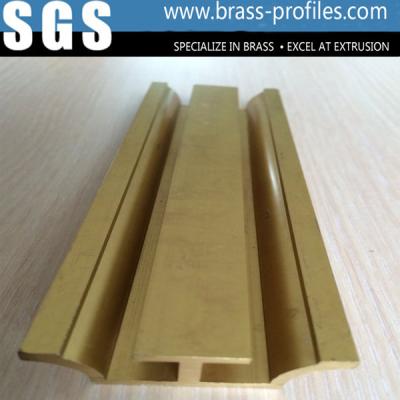China Customized Copper Window Frame Brass Door Frame 5mm to 190mm Extruded Profile for sale