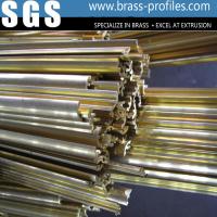 China Brass Extrusion Profile H59 H62 for Copper Door Frame Lock Hardware 5mm to 180mm for sale