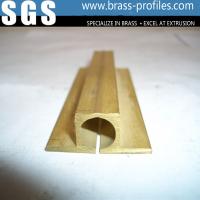 China Safe Design Copper Lock Brass Frame Extrusion Profiles From Chinese Supplier for sale