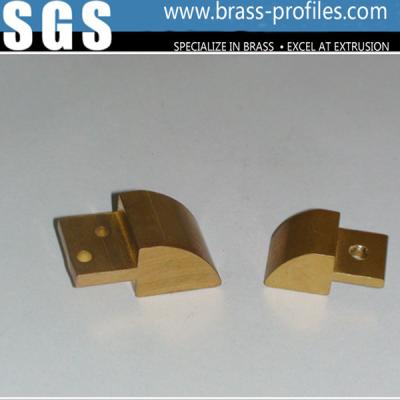 China Long Using Life Shining Golden Brass Door Lock Spindles for sale