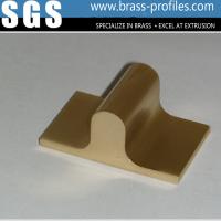 China Anti-Corrosion Brass Extrusion Profiles Custom Shapes 5mm to 180mm for Doors Windows for sale