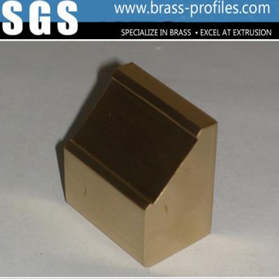 China Brass Extrusion Profiles 5mm to 180mm for Doors Windows Construction Hardware for sale